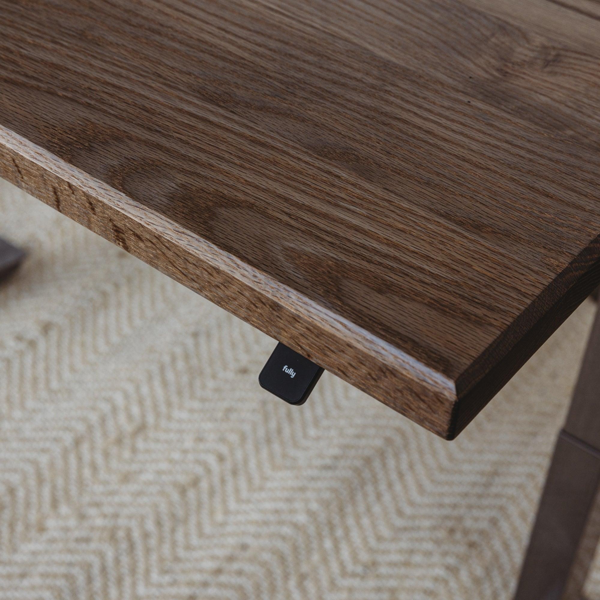 Wood Slab Desk | Customize Your Hardwood Slab Desk at ROMI DESIGN