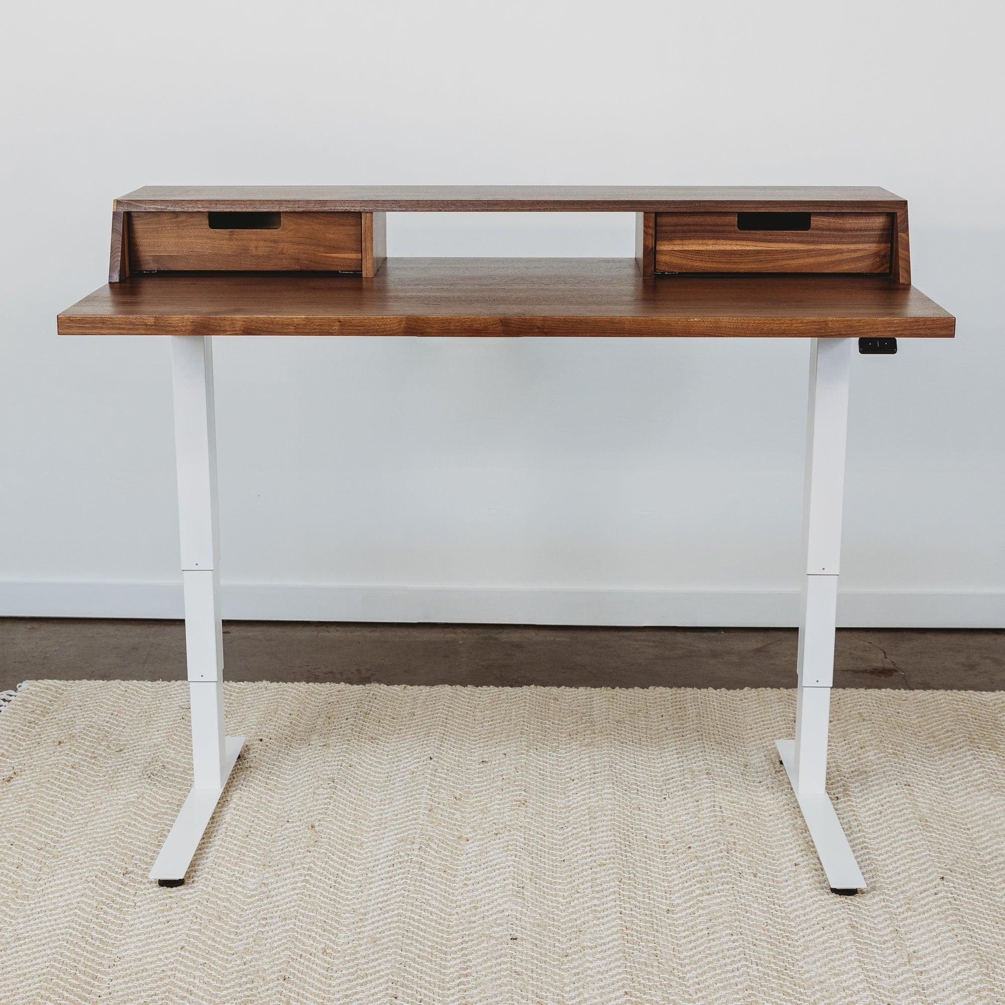 Mid-Century Modern Standing Desk | Buy the Albright Adjustable Sit ...
