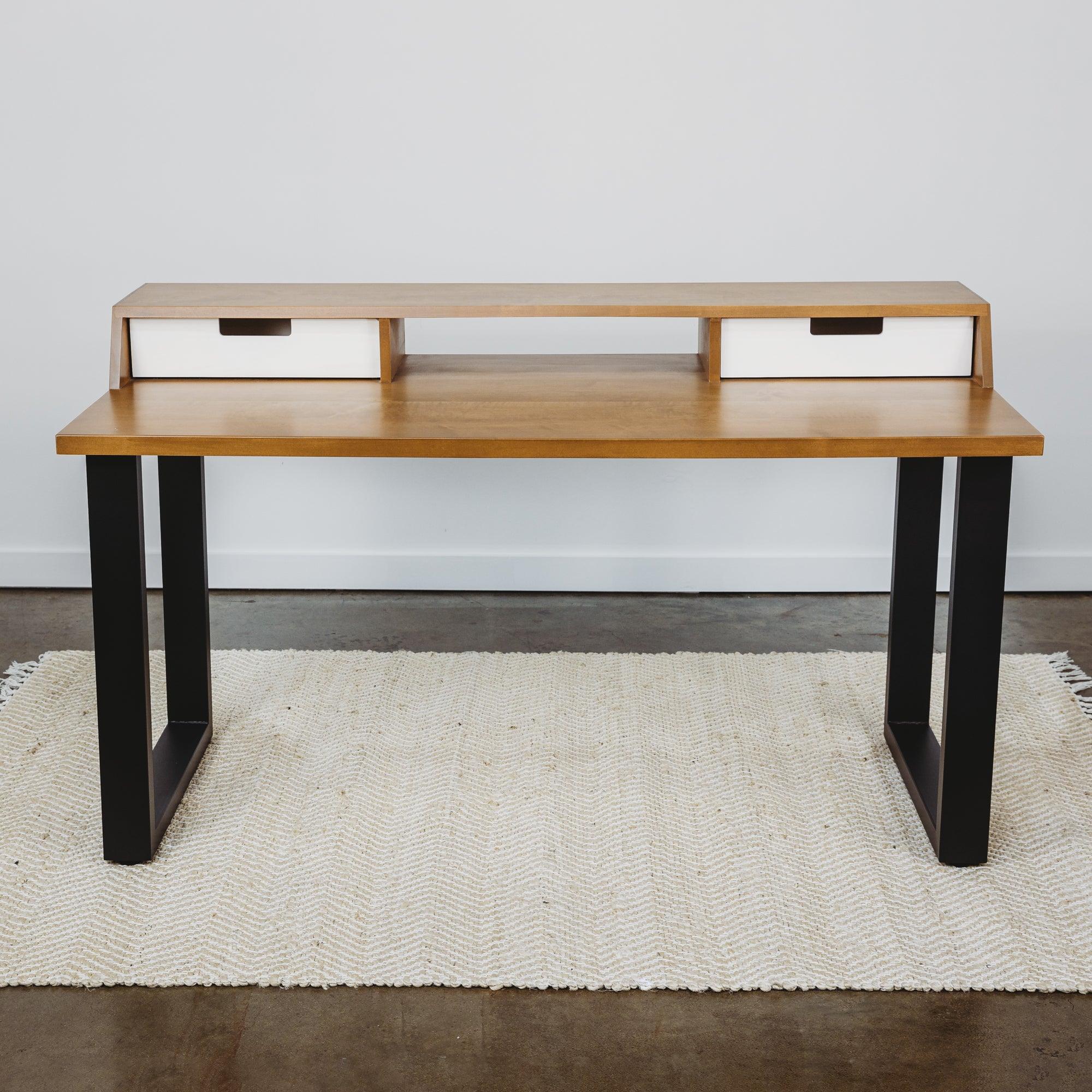 Mid-Century Modern Standing Desk | Buy the Albright Adjustable Sit ...